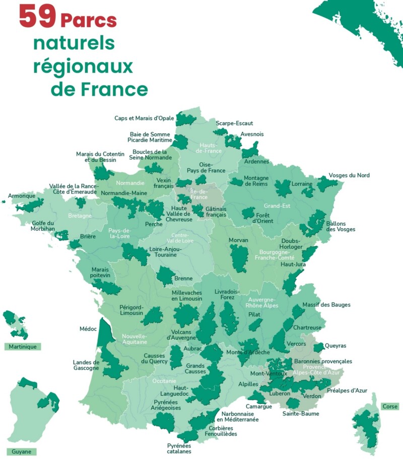 Les parcs naturels régionaux de France - Parc naturel régional du Luberon